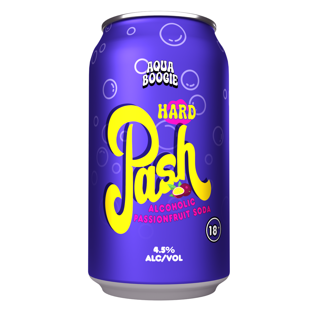 Hard Pash Boozy Passionfruit Soda – Aqua Boogie